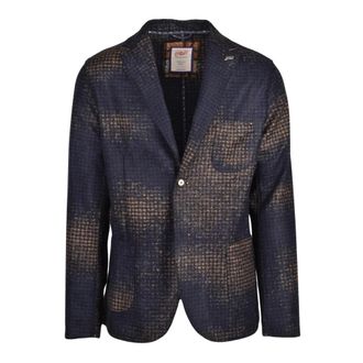 Bob Giacca Stondata - - Jackets - Herren - Blau - XL