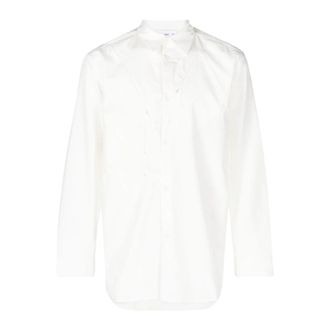 Post Archive Faction (PAF) Asymmetrisch Detailliertes Baumwollhemd - - Shirts - Herren - Wei&szlig; - L