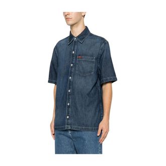 7 For All Mankind Herren, Shirts, Blau, XLGr&ouml;&szlig;e