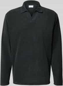 Lindbergh Oversized Poloshirt mit Strukturmuster