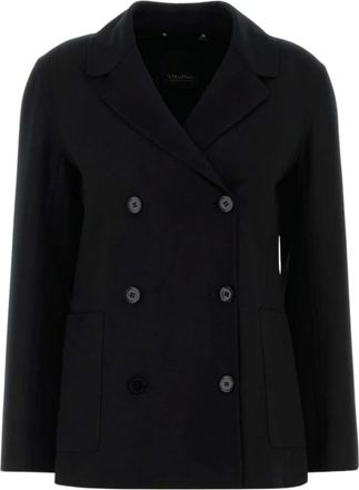 Max Mara Femme, Vestes, Noir, Taille: 36 FR Fiore Blazer