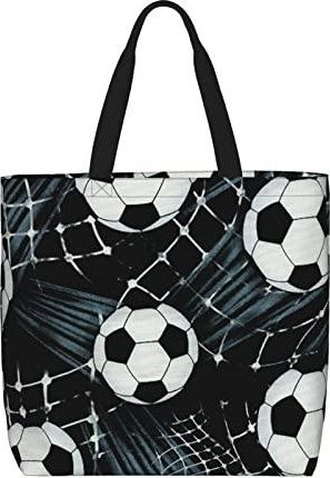 Generic Sac De Courses Football Sac &Agrave; Main D&eacute;contract&eacute; R&eacute;utilisable De Grande Capacit&eacute; Sacs &Agrave; Main, Pour Femmes, Burea, &Eacute;cole, Shopping