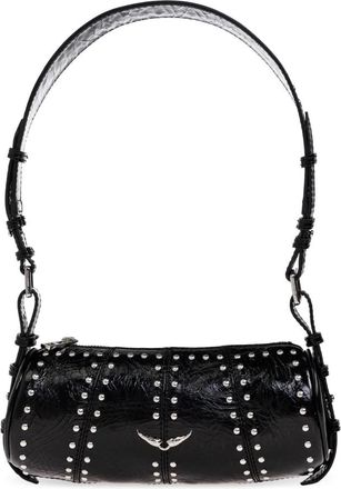 Zadig&Voltaire Femme, Sacs, Noir, Taille: ONE Size Le Roudoudou Studs Shoulder Bag