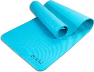 Cecotec Fitnessmatte - Pilates - Yoga - Funktionelles Training - 183x61cm DrumFit Mat. 1 cm dick, hergestellt aus widerstandsf&auml;higem und rutschfestem NBR-Mate