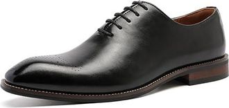 Generic Chaussures Ville pour Hommes Chaussures Oxford D&eacute;contract&eacute;es Et Formelles,Noir,44.5 EU