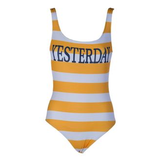 Alberta Ferretti Stilvolle Bademode Kollektion - - Swimwear - Damen - Gelb - S