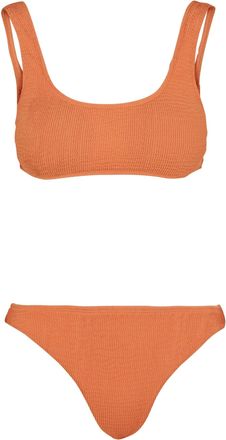Urban Classics Ladies Tanktop Crinkle Bikini Papaya XL