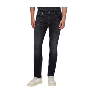 7 For All Mankind Slim Fit Jeans Herren - - Jeans - Herren - Schwarzk - W29