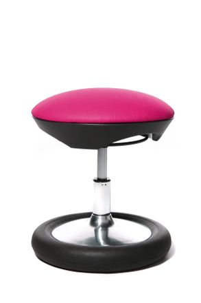 Topstar Kinderhocker Sitness Kid 20, ergonomischer Kinderhocker f&uuml;r aktives Sitzen - Softex pink - abwischbar