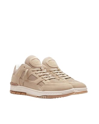 Axel Arigato Mens Sneakers Area Lo Light Tan Tan-Tan Upper: Suede Trainers Tan/tan