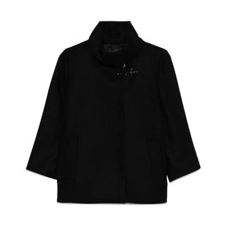 Fay Giacconi Coat - - Jackets - Damen - Schwarzk - XL