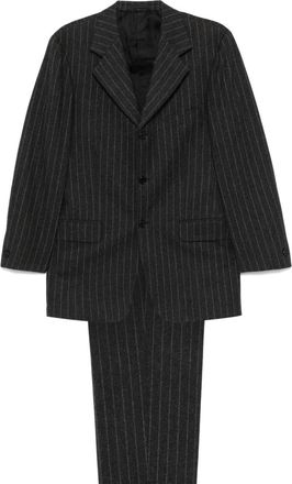 Romeo Gigli 1990s Anzug mit Nadelstreifen - Grau