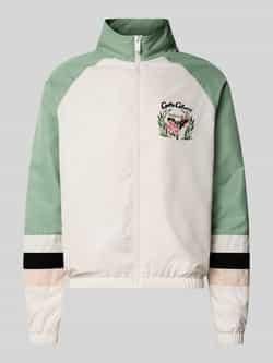 Carlo Colucci Sweatjacke mit Stehkragen