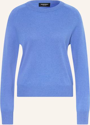 Repeat Repeat Cashmere-Pullover blau
