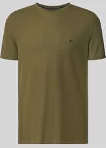 Fynch-Hatton Regular Fit T-Shirt mit Logo-Stitching