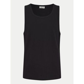 Solid Tank-Top 21108248 Schwarz Regular Fit