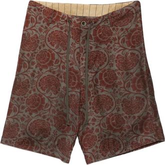 Uma Wang UMA Wang, Homme, Shorts, Brun, Taille: L Shorts d&eacute;contract&eacute;s