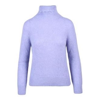 KANGRA Dolcevita Rollkragenpullover - - Knitwear - Damen - Lila - XS