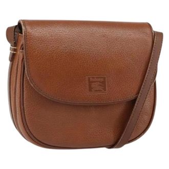 Burberry Sac port&eacute; &eacute;paule Pre-owned - Femme - Pre-owned - Brun - Taille: ONE Size