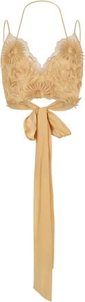 Alberta Ferretti Femme, Tops, Jaune, Taille: 38 FR Hauts