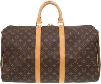 Louis Vuitton unisex, Pre-owned, Brun, Taille: ONE Size Pre-owned Keepall 45