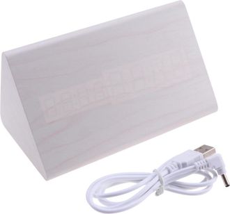 Pretyzoom Holzuhr Mit Digitalem Wecker Led-temperaturuhr Tischwecker Mit Einstellbarer Helligkeit Display Für Temperatur