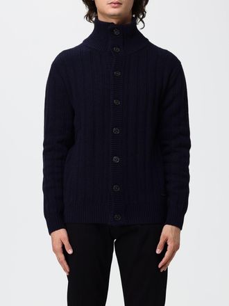 Brooksfield Gilet boutonn&eacute; en laine c&ocirc;tel&eacute;e