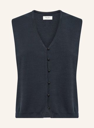 Part Two Strickweste blau