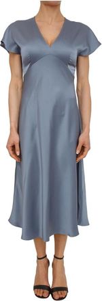 Marella Femme, Robes, Bleu, Taille: 38 FR Abito Grigio
