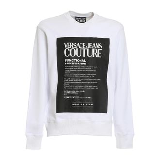 Versace Jeans Couture Sweatshirts - - Sweatshirts & Hoodies - Herren - Wei&szlig; - S