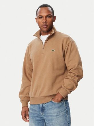 Lacoste Sweatshirt SH8866 Hellbraun Regular Fit