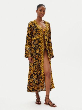 Selmark Kimono BM297 Schwarz Relaxed Fit