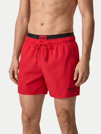 HUGO BOSS Badeshorts Galaxy 50561128 Rot Regular Fit