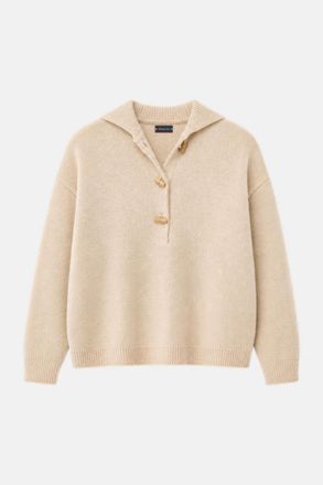 Armor Lux Pullover Pull Vareuse Damen Troyer Beige Irish