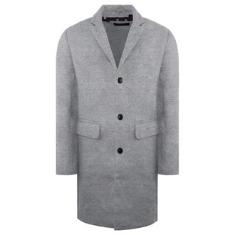 Ben Sherman Leichter Herren Mantel in Hellgrau