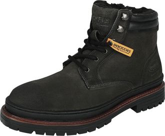 Dockers by Gerli Männer Winterstiefel dunkelgrau EU41 Leder Streetwear