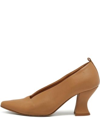 Bottega Veneta escarpins en cuir 80 mm - Tons neutres