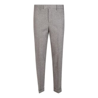Pantaloni Torino Homme, Pantalons, Gris, Taille: L Master Flat Front Pant