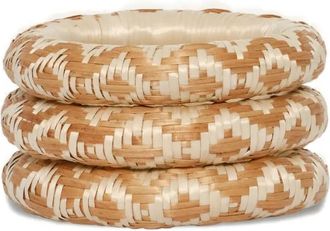 Johanna Ortiz lot de trois bracelets Dancers Essence - Tons neutres