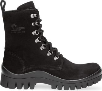 Panama Jack Damen Hongkong Combat Boot, Negro, 40 EU