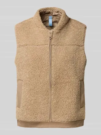 Mos Mosh Weste aus Teddyfell mit Eingrifftaschen Modell Rowe