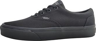 Vans Damen Doheny Sneaker, Schwarz ((Canvas) Black/Black 186), 36.5 EU