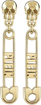 Philipp Plein Ohrringe - Ohrringe Plein Safety Pin - Gr. unisize - in Gold - f&uuml;r Damen