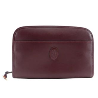 Cartier Pre-owned Cuir pochettes-minaudieres - Femme - Pre-owned - Rouge - Taille: ONE Size