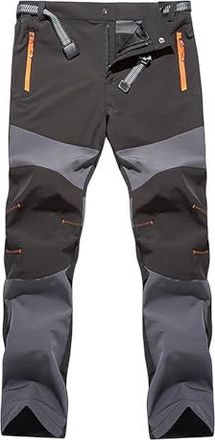 Generico Pantalon de Chasse Homme Softshell Anti-déchirure Léger Pantalon de Travail Imperméable Sport Pantalon de Randonnée Baggy Confortable Pantalon de Mont