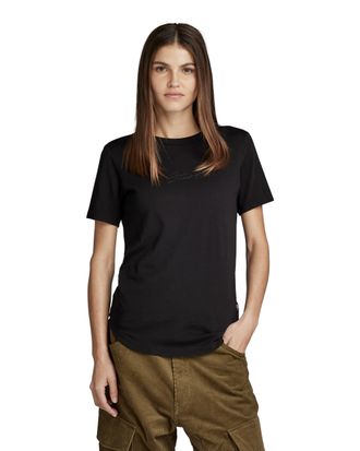 G-Star G-Star RAW Damen Autograph Slim Top, Schwarz (dk Black D24216-4107-6484), XS