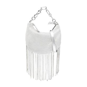 Twinset Femme, Sacs, Gris, Taille: ONE Size Mini sac double &eacute;paule