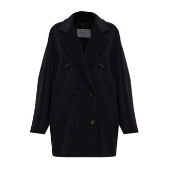 Max Mara Damen, M&auml;ntel, Schwarzk, 2XSGr&ouml;&szlig;e