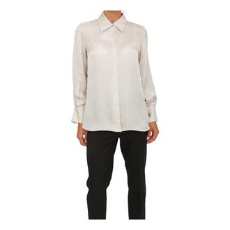 Marella Camicia Avorio - - Blouses & Shirts - Damen - Wei&szlig; - S