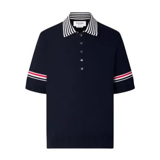 Thom Browne Herren, Oberteile, Blau, LGr&ouml;&szlig;e